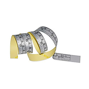 WIN TAPE Workbench Ruler Adhesive Backed Tape Measure - 24 Inch 61cm Tape Measure (Left to Right - Inch/cm)