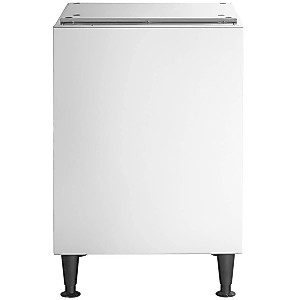 Scotsman HST21B-A 21.5" x 23.75" Stationary Equipment Stand wih Enclosed Base (for HID525 & HID540 Ice Maker Dispensers), Stainless Steel