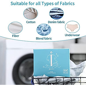 105 load 450 gram 1 pound Laundry Detergent Sheets, Compatible with Laundromat HE Machines and Laundry Basket,no Scent No Plastic Jug, Ecology, Eco-friendly, Zero Waste, Plastic Free, Quick Dissolve, Liquid free, Powder-free, Tiffany blue Great for Home,