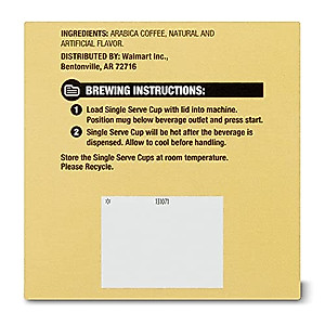 G.V. Medium Roast Cinnamon Vanilla Ground Coffee Pods, 12 Count Each- (Pack of 2)