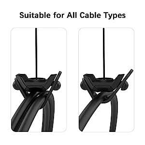AMVR [Pro Version] VR Cable Management System for Quest 3, 6 Packs Ceiling Pulley System for Oculus Quest/Quest 2/Rift S/Valve Index/HTC Vive/Pro/HP Reverb G2/PSVR VR Cord Accessories, VR Link Cable