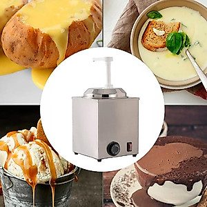 Stainless Steel Cheese Dispenser Pump - Warmer and Heated Dispenser-Nacho Cheese Dispenser