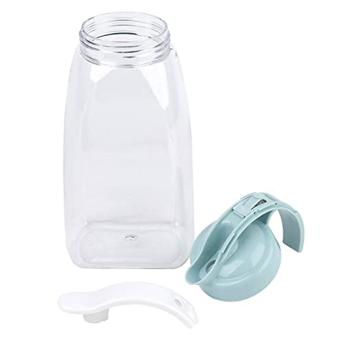 Frcctre 2 Pack Plastic Water Pitcher with Lid, 74 Oz Clear Airtight Beverage Pitcher Juice Container Water Carafe Fridge Jug for Juice, Coffee, Iced Tea, Lemonade, Heat Resistant & Shatter-proof