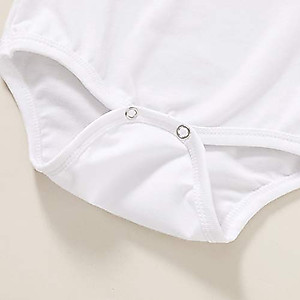 Newborn Infant Baby Girl My 1st St. Patrick's Day Outfit Short Sleeve and Tutu Dress Clove Clothes Set (Green-c, 0-3 Months)