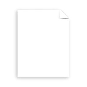 Neenah Vellum Bristol Cardstock, Lightweight, 325 Sheets, 67 lb/147 gsm, 94 Brightness, 8.5" x 11" - MORE SHEETS! (91633)