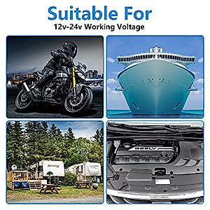 CERRXIAN Right Angle SAE Extension Cable, 0.9m 90 Degree 12AWG SAE SAE to SAE Quick Disconnect Wire Harness with SAE Connector for Solar Panel,Motorcycle, Cars, RV(Black)