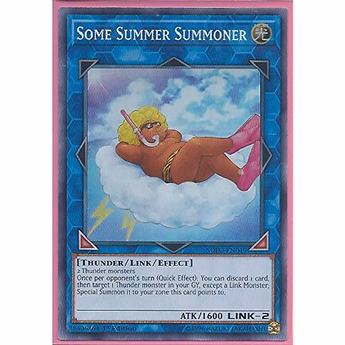 Yu-Gi-Oh! - Some Summer Summoner - SOFU-EN049 - Soul Fusion - 1st Edition - Super Rare