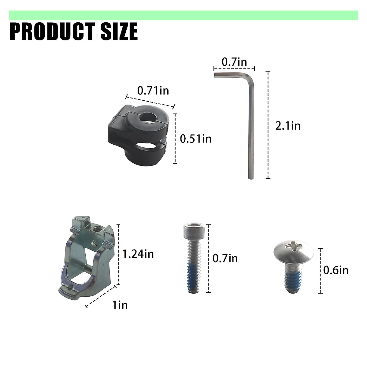 Replacement Handle Adapter Kit for Moen 100429, Single Handle Faucet Adapter Repair Kit for Moen 100429(2 Sets)