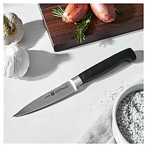 Zwilling Four Stars Paring knife, Silver/Black
