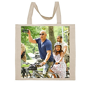 FC Carino Vin Diesel - A Nice Graphic Cotton Canvas Tote Bag FCA #FCAG1324394