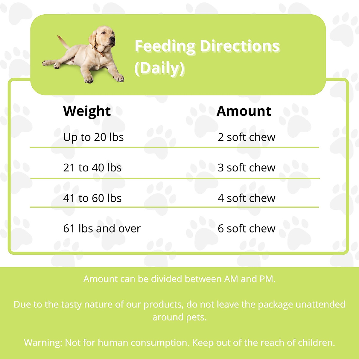 Premium Dog Joint Supplement with Glucosamine, Chondroitin, MSM, Omega 3 and 6 – Natural Dog Hip and Joint Supplement for Mobility – 90 Soft Chews