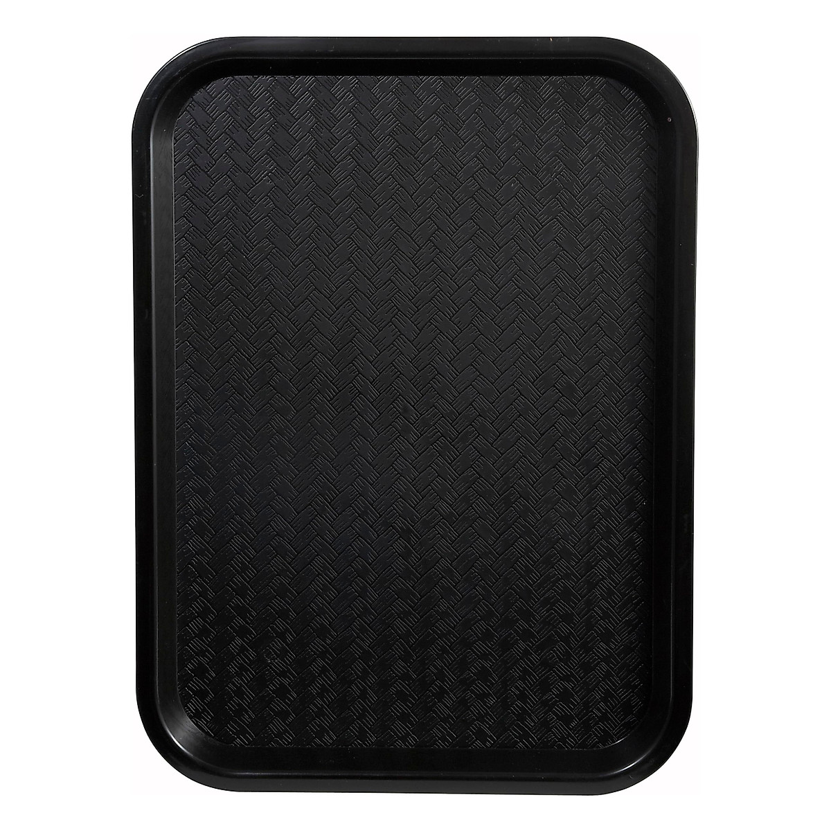 Winco, Black FFT-1014K Fast Food Tray, 10 14-Inch, Medium
