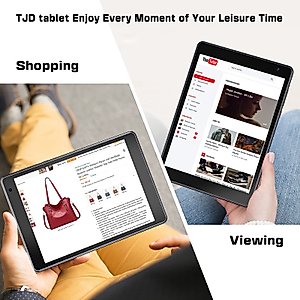 Android 12 Tablet 7.5 inch, Tablets Computer 64GB Storage 512GB Expandable, Quad-Core Processor, PS FHD 1440x1080 Resolution Display, Google GMS Certified Smart Tablet/WiFi (Black)