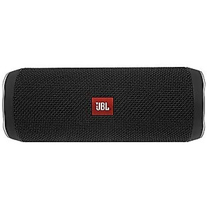 JBL Flip 4 Waterproof Portable Bluetooth Speaker (Black) (Renewed)