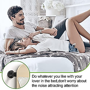 MuroMucci Headboard Stoppers for Wall Adjustable Bed Frame Anti-Shake Tool Furniture Anchor to Wall Bed Frame Wall Bumper Guards Protectors Bumper Bed Post Stoppers