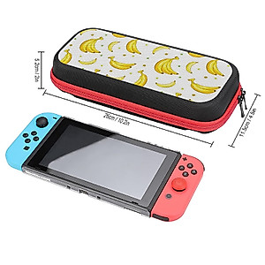 Sweet Banana Fruit Carrying Case For Nintendo Switch Protective Portable Hard Shell Pouch Travel Game Bag