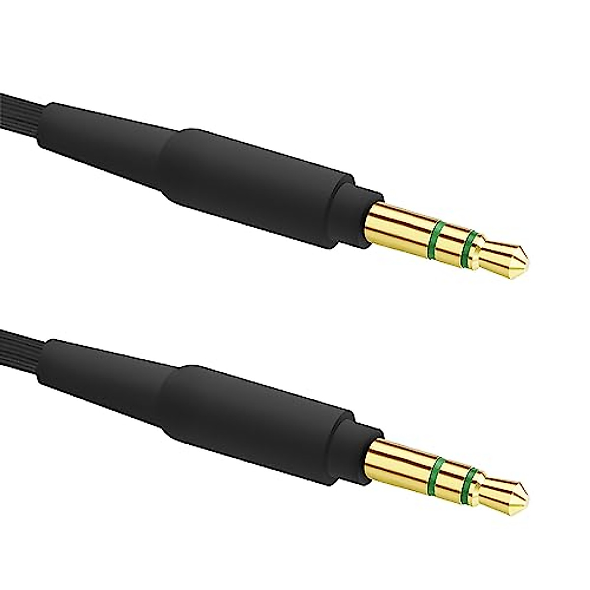 GEEKRIA Audio Cable Compatible with Beats Studio Pro, Solo 3, Solo 2, Studio 3, Studio 2, Executive, Pro, Mixr Cable, 3.5mm Aux Replacement Stereo Cord (4 ft/1.2 m)