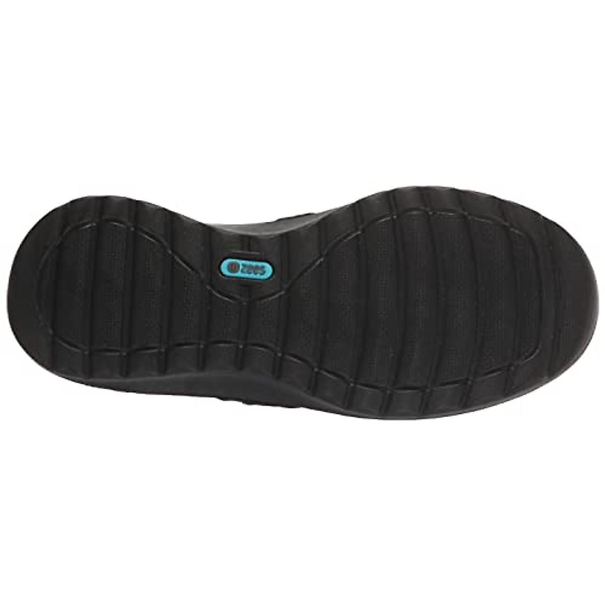 BZees Women's Glimmer Slip-Ons Loafer, Black Shimmer, 10