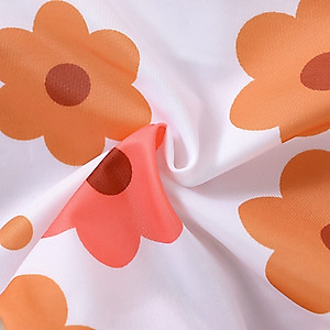 Toddler Baby Girls Two Piece Swimsuit Bikini Sleeveless Floral Heart Print Two Sided Swimwear Backless Tankini (Pink# Flower/Heart, 0-6 Months)