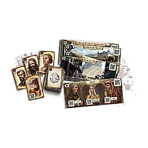 Chronicles of Crime Millennium 1400 Board Game - Immersive Detective Mystery Adventure, Cooperative Game for Kids and Adults, Ages 12+, 1-4 Players, 60-90 Minute Playtime, Made by Lucky Duck Games