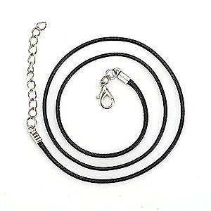 2Pcs Angel Demon Wing Leather Rope Link Chain Pendant Necklace for Women Men Girl Boy Lover Friend Couples Puzzle Clavicle Necklace Bar Friendship Jewelry Gift-B 2 angle