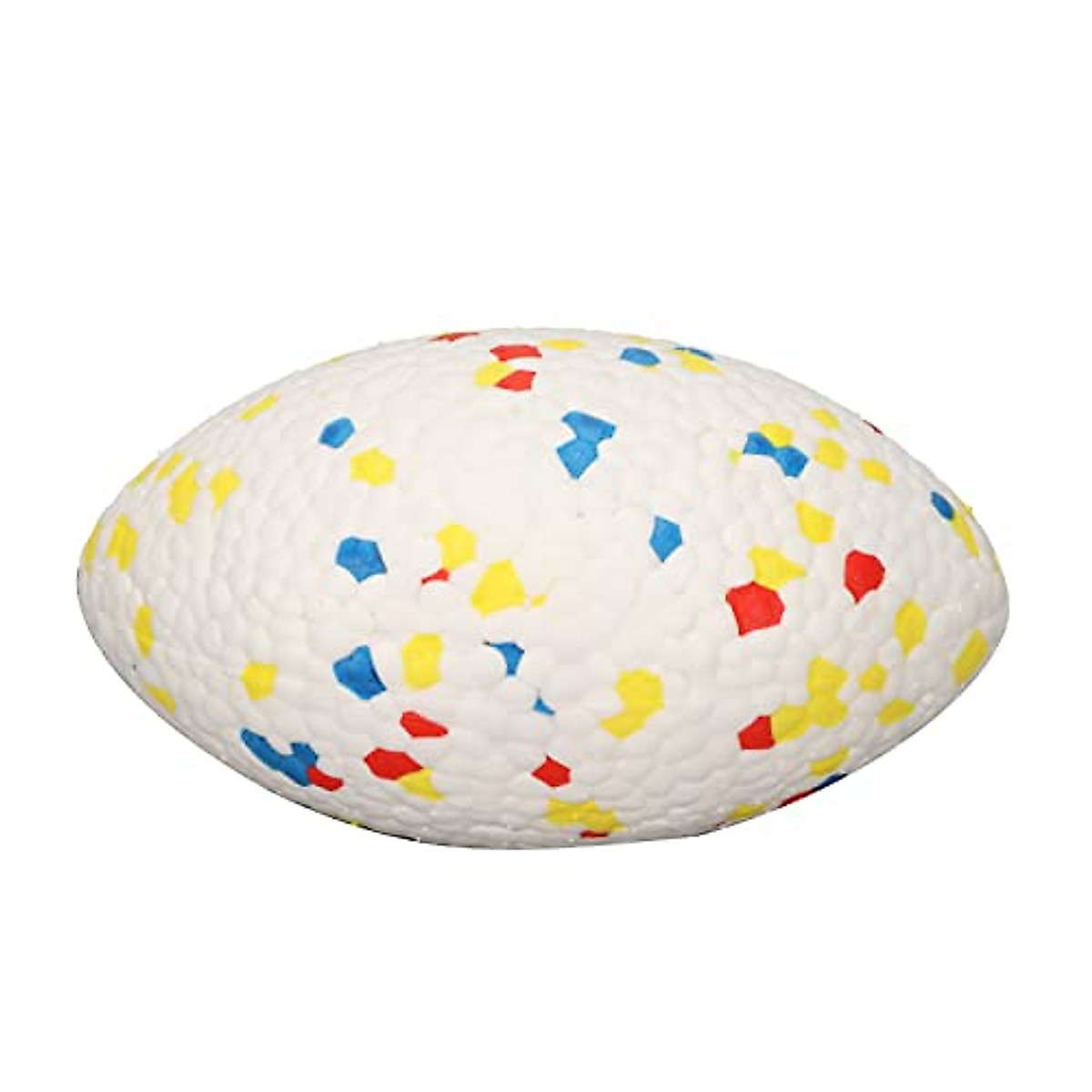 Ikunde Dog Color Rugby Toy Bite Resistant Teeth Grinding High Bouncing Power Interactive Floating Dog Chew Toy Balls