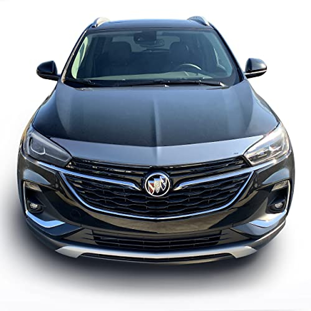 Auto Ventshade [AVS] Aeroskin Hood Protector | 2010 - 2017 Chevrolet Equinox, Low Profile/Flush - Smoke | 322053