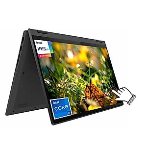 Lenovo 2022 Newest IdeaPad Flex 5i 14” FHD 2 in 1 Touchscreen Laptop, Intel i7-1165G7 Up to 4.7GHz, 12GB RAM, 512GB SSD, Backlit Keyboard, Fingerprint, Intel Iris Xe Graphics,Win10 + CUE Accessories