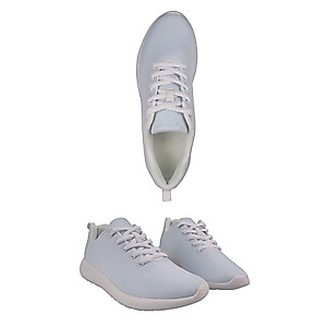 HUISEFOR Zebra Pattern Sunflower Women Running Shoes Air Mesh Ladies Sport Shoes Casual Lace Up Road Tennis Sneakers for Gym Size 9