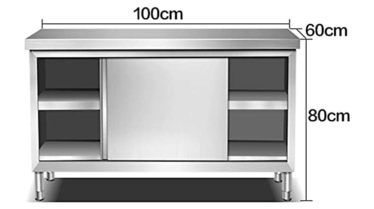 Stainless Steel Catering Table for Commercial Kitchens