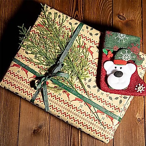 Christmas Branches, 12pcs Artificial Christmas Branches DIY Crafts Branches, 13.7 in Christmas Branches Gift Boxes Vase Decoration for Xmas Indoor Outdoor Home Decor