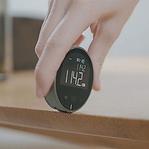 LEFUYAN Electronic Tape Measure with LCD Display Digital Ruler Type-C Rechargeable Length Measuring Tool for Flat Curved