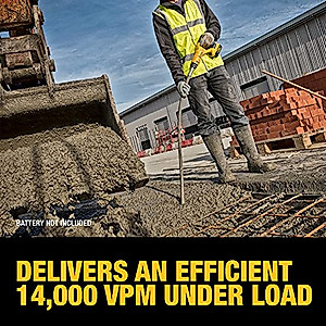 DEWALT 20V MAX* Pencil Vibrator, Tool Only (DCE531B)