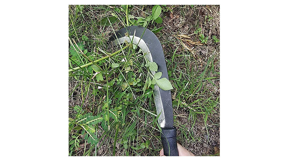 Billhook Sickle Machete Knife Brush Clearing Sickle Machete with Carbon ...