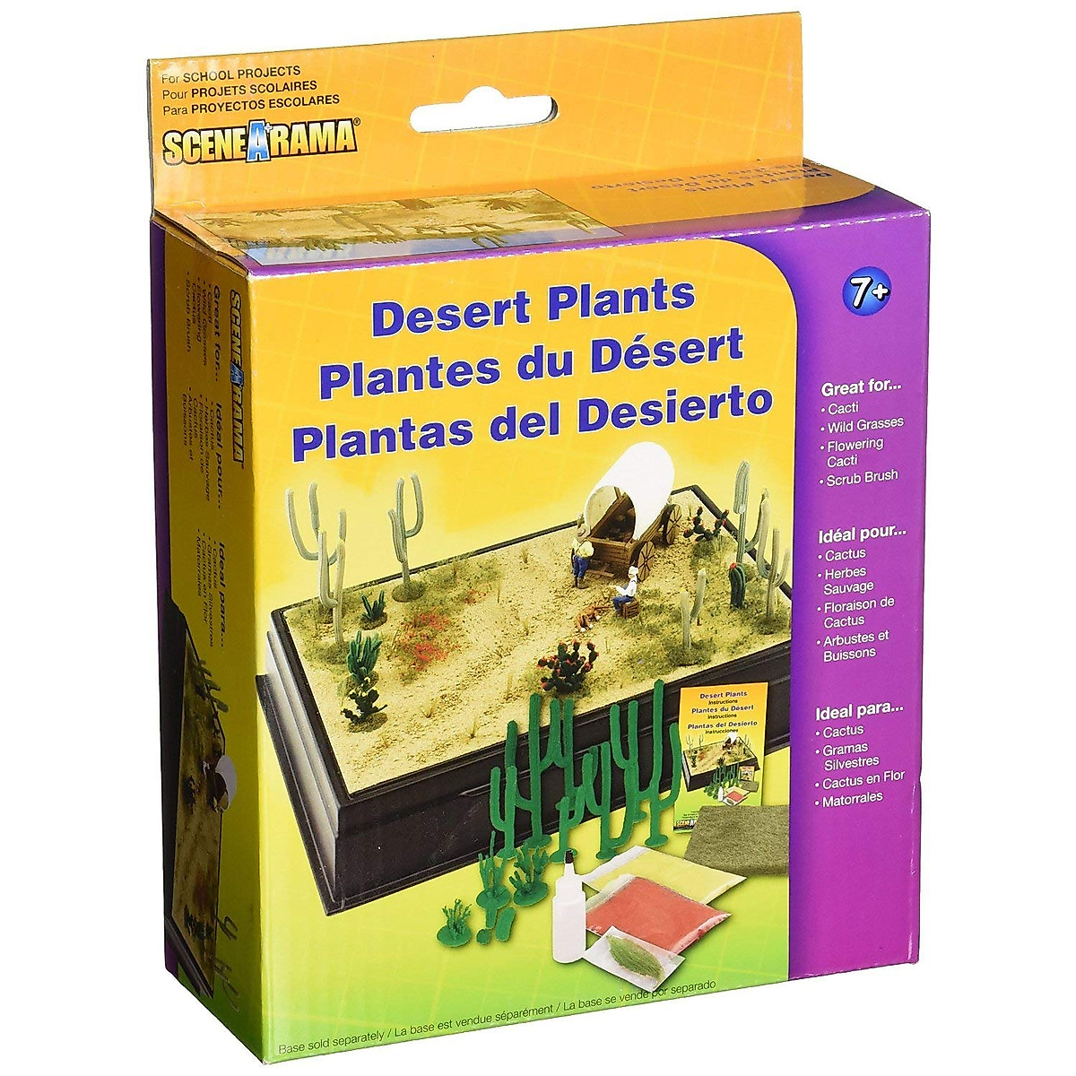 Woodland Scenics SP4124 Desert Plants Diorama Kit