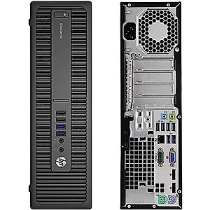HP EliteDesk 800 G2 SFF Computer, Intel Core i7 6700 3.4Ghz, 32GB DDR4 RAM, 1TB SSD, 500GB HDD, RGB Keyboard, WiFi, BT, Windows 10 Pro(Renewed)