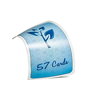 57 Cards Plastic Bird Cards 10th Anniversary Deck. Durable, Waterproof, & No Fraying.