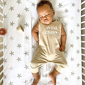 Denver James Onesie Romper Soft Cotton 5 Button Snap Closure for Boys Girls Baby Newborn Infant Toddler | Witty Sayings.