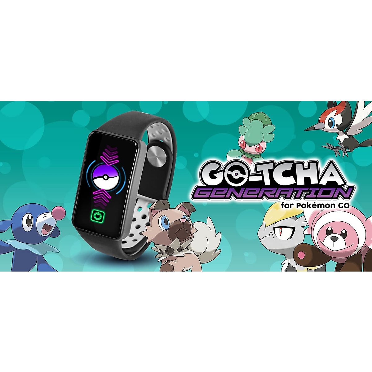 Go-tcha Generation - Accessory for Pokemon Go (1.5" Screen, Vibration, Auto-Catch)