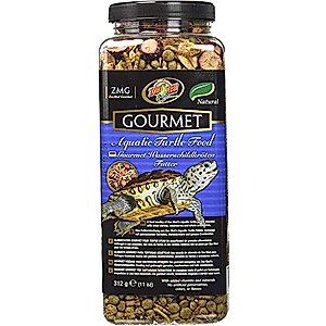 Zoo Med Gourmet Aquatic Turtle Food 11 oz - Pack of 2