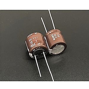 50pcs 1800uF 10V NCC SXF Series 16x15mm Low impedance Long Life 10V1800uF Power Supply Capacitor
