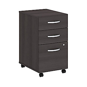 Bush Business Furniture Studio C File Cabinet, Storm Gray