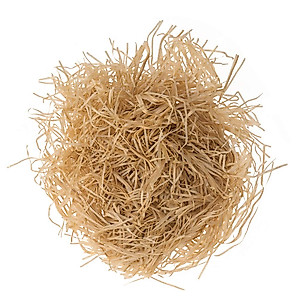 Amosfun Crinkle Cut Paper Shred Filler (1/25 LB) Shredded Paper Filler Gift Wrapping Gift Packing and Baskets Filling Packaging Box Accessories