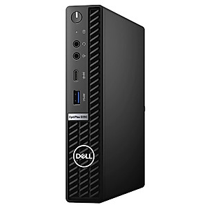 Dell OptiPlex 5090 CWKC3-N 11th Gen Business Mini Desktop Black (Intel i5-11500T 6-Core, 16GB RAM, 1TB SATA SSD, Intel UHD 750, USB 3.2, Display Port, Black, Win 10 Pro)