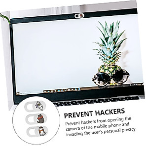 KOMBIUDA 9 Pcs Camera Cover Video Camera for Computer Phone Stickers Computer Tablet Webcam Shutter Laptop Camera Privacy Cover Web Blocker Privacy Protector Webcam Cover Protective Covers