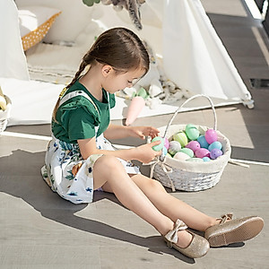 Felix & Flora Girls Mary Jane Flat Dress Shoe for Toddler Little Kid Party School (8 Toddler,Gold)