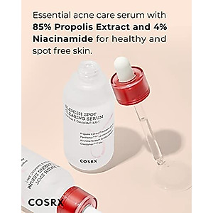 COSRX AC Collection Blemish Spot Clearing Serum, 40ml / 1.35 fl.oz | Centella, Niacinamide, EGF Serum | Animal Testing Free, Paraben Free