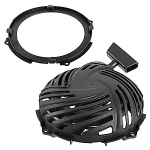 AUTOKAY 591139 593961 Recoil Starter Pull Start Assembly Compatible with Troy Bilt Craftsman TB110 TB200 140CC 150CC Engine Lawn Mower Parts Replace 593961 590588 593959 150-012