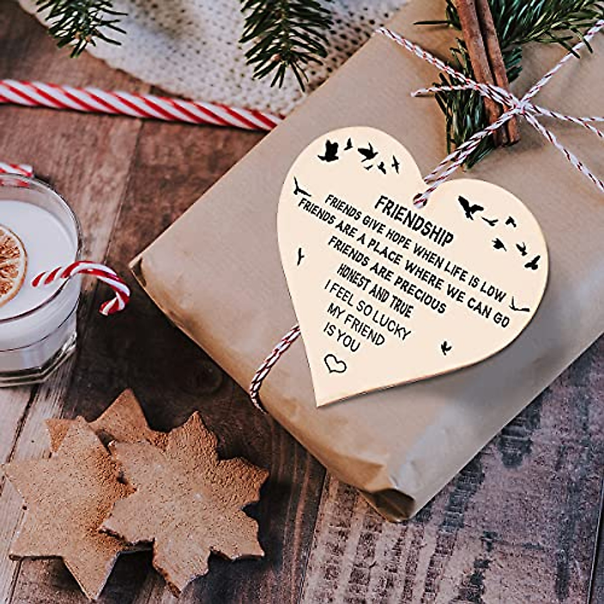 Birthday Gifts for Women Friendship Funny Relationship Gifts Unique Inspirational Personalized Small Plaques Under 10 Dollars Presents for Men Women Her Female BFF Girls
