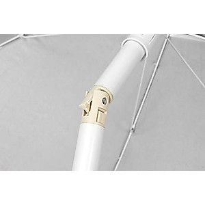 Sport-Brella Core Vented SPF 50+ Upright Beach Umbrella (6-Foot), Heathered Blue